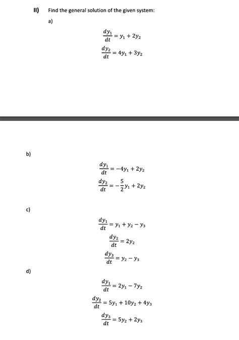 Solved Please Solve A B C D Using Eigenvalues Chegg
