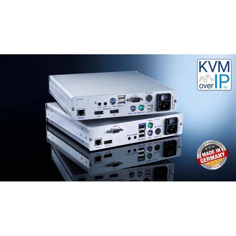 KVM Extender DisplayPort Signal Transmission Over Standard IP Based Networks CAT Layer