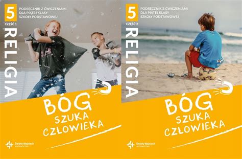 BÓG SZUKA CZŁOWIEKA KL 5 CZ 1 2 komplet WOJCIECH 12559338863