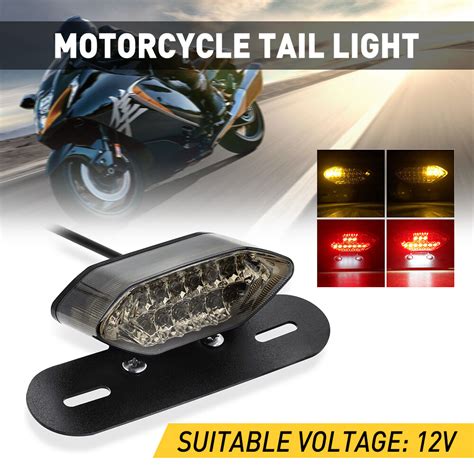Integrated Motorcycle Tail Light Car Styling Motorcycle Tail Light Led