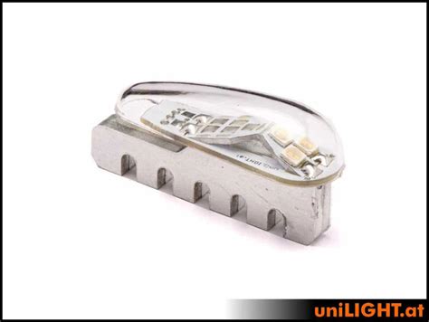Unilight 12mm Pro Navigation Light 4wx2 Short White