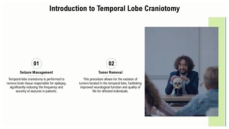 Temporal Lobe Craniotomy Ppt Template Acp Ppt Sample