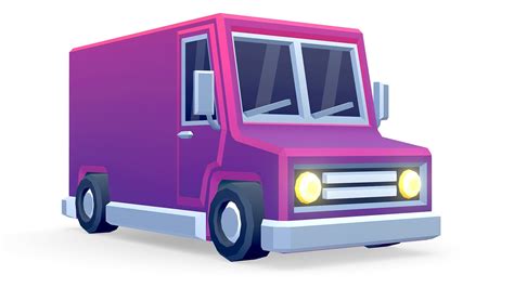 Generic Step Van 3d Model By Bogdan Streletskiy Streletskiy