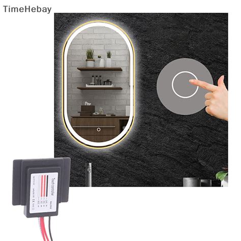 Timehebay โคมไฟกระจกห ้ องน ้ ํา Built In Touch Sensor สวิทช ์ Dc 12v