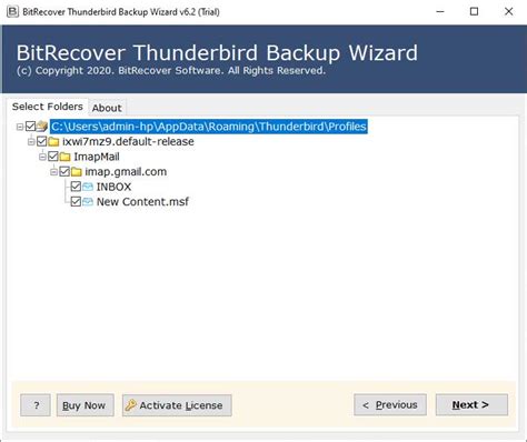 Mozilla Thunderbird Backup Tool To Copy Thunderbird Profiles And Folders