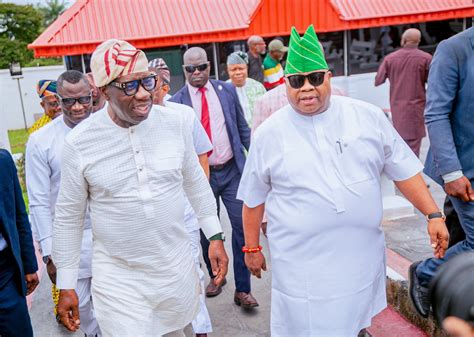 Breaking Rivers Crisis Fubara Adeleke Obaseki Others Arrive