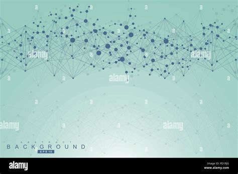 Structure Molecule And Communication Dna Atom Neurons Abstract