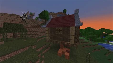 Превращаю Дом Ведьмы в Хижину Бабы Яги в МАЙНКРАФТ Обновление Улучшение Структур Майнкрафт №6