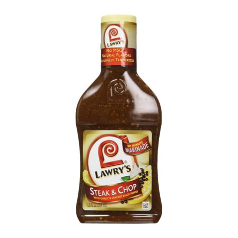 Lawrys Steak And Chop Marinade 12oz 354ml