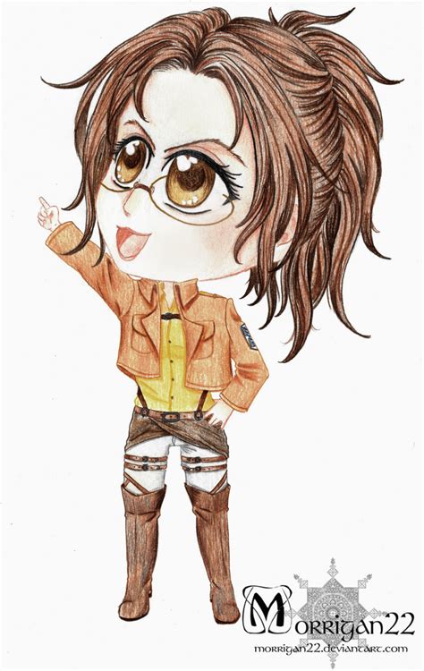 Hange Zoe Chibi By Morrigan22 On Deviantart