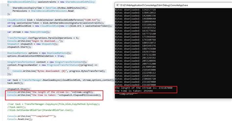 C How To Improve Performance Of Downloading Large Size Azure Blob
