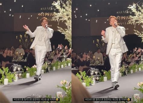 세븐 ♥이다해와 결혼식서 힐리스 퍼포먼스공민지 폼 미쳤다 파이낸셜뉴스