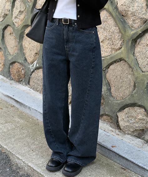 더블링 겨울신상 기모선택핏강추퀄리티보장 절개 와이드 팬츠