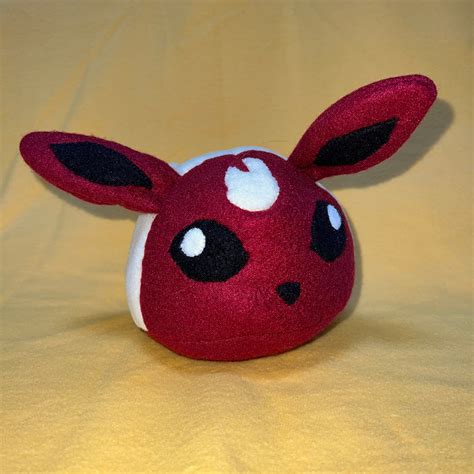 Flareon Blob Plushie Etsy
