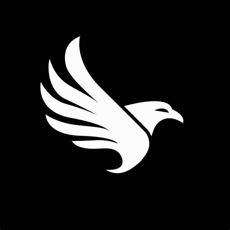 Eagle Wing Head Side View Logo 52529723 Vector Art At Vecteezy