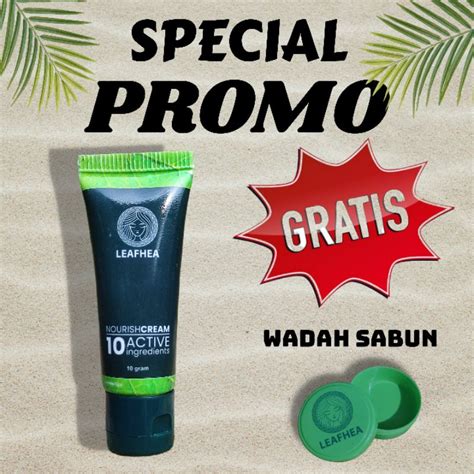 Jual Nourish Cream Leafhea 100 Krim Asli Original Leafhea Garansi