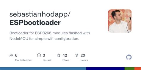 Github Sebastianhodapp Espbootloader Bootloader For Esp Modules Flashed With Nodemcu For