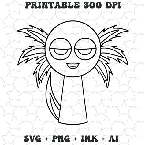 Vector Project Sprunki Axel Increedibox Png Sprunki Kickinc Inspire