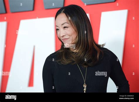Audrey Chon Attends The Running Man New York Premiere At Amc Lincoln