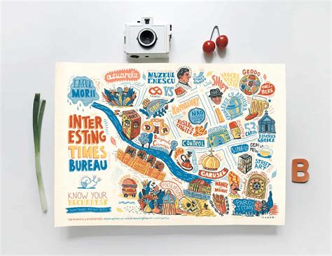 Bucharest Tourist Map By Saddo Design Ideas