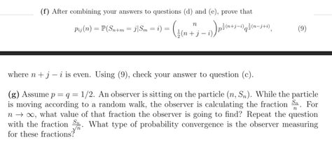 Part Ii Simple Random Walks 35 Points 2020 Random