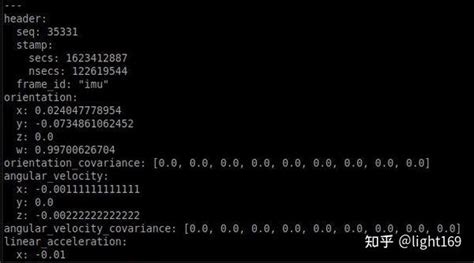 How To Publish Imu Data Using Ros And The Bno055 Imu Sensor 知乎