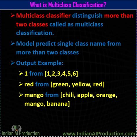 83 What Is Multiclass Classification And Which Algorithms Used It Ml