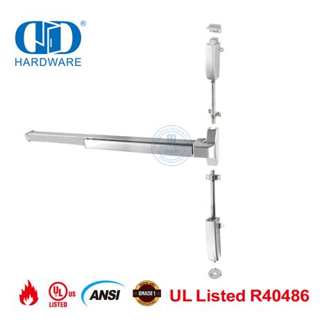 UL Listed Touch Bar Vertical Rod Panic Exit Device For Commercial Building DDPD004 SSS Buy