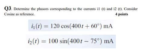 Solved Q1 Determine V1v2 And V3 For The Following