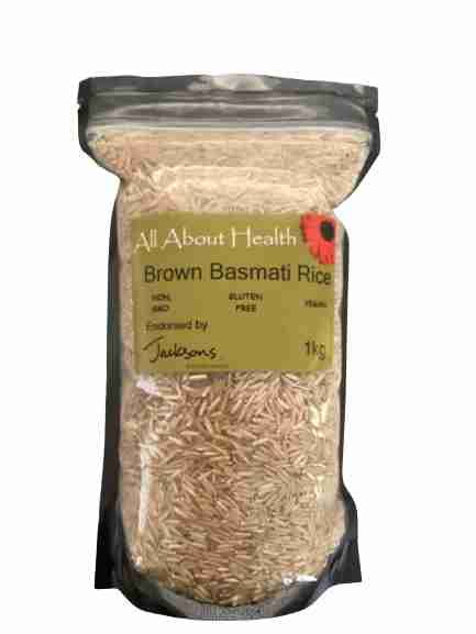 Brown Basmati Rice 1kg All About Health