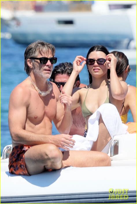 Chris Pine Goes Shirtless Spotted With Mystery Woman During Trip To