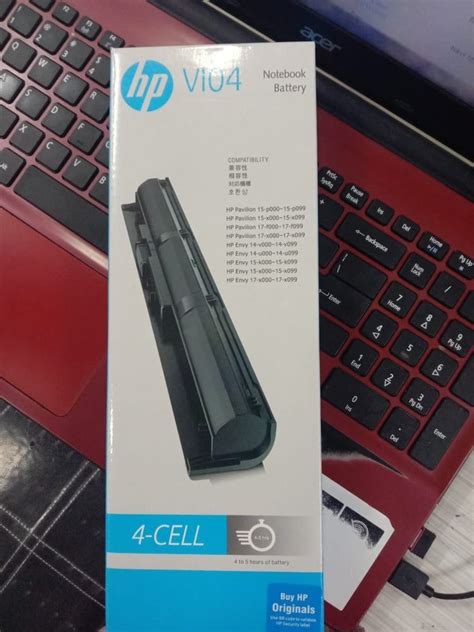 Hp Vi Laptop Battery Battery Power MAh Hours At Piece In Navi Mumbai