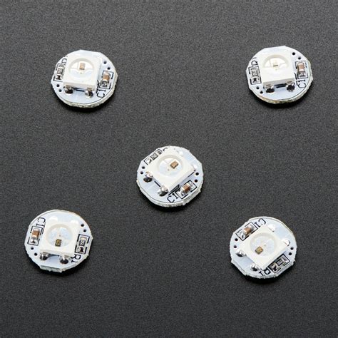 Neopixel Mini Button Pcb Pack Of 50 Pimoroni