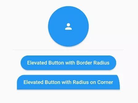 How To Add Circular Elevated Button In Flutter Elevation Ads Border