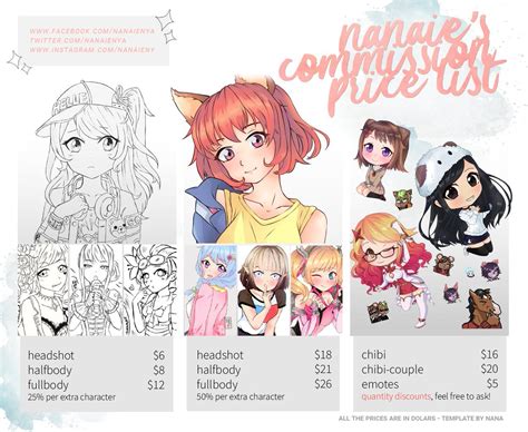 Chibi Instagram 模板