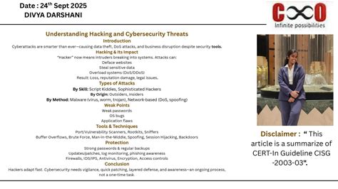 Understanding Hacking And Cybersecurity Threats