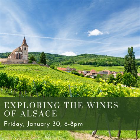 Exploring The Wines Of Alsace Jan 30 — Commonwealth Wine School