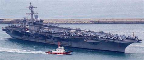 米原子力空母「カールビンソン」が第2次トランプ政権発足後初めて釜山に、韓米合同軍事演習に参加