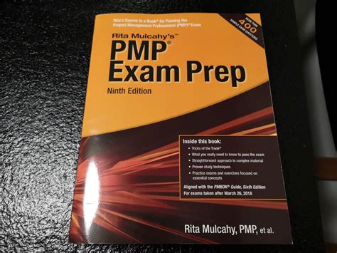 Rita Mulcahy 9th Edition Pmp Exam Prep Book 興趣及遊戲 書本 And 文具 書本及雜誌