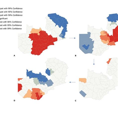 Hotspot Maps Of A Hiv Prevalence B Prevalence Of Hiv Positive