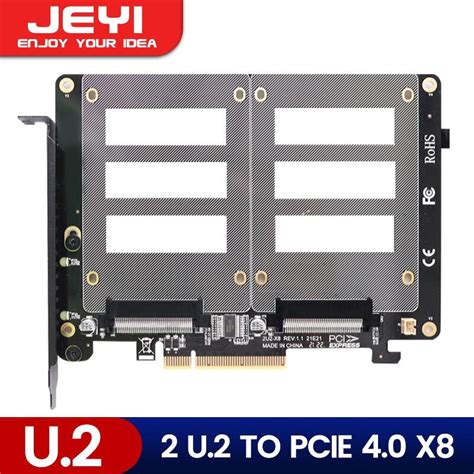 Jeyi U2 To Pcie 40 Adapter Nvme 25 U2 Sff 8639 Ssd Pcie X4 X8