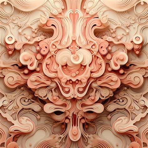 Background With Complex Neural Patterns Premium Ai Generated Image