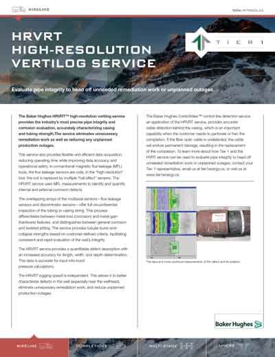 Hrvrt High Resolution Vertilog Service Info Sheet Tier 1 Energy Solutions