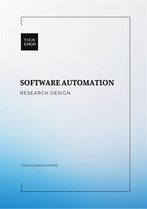 Free Automation Templates To Edit Online