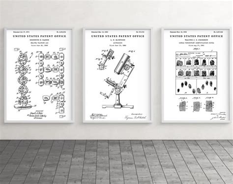 Forensic Science Decor Dna Rna Microscope And Fingerprints Etsy