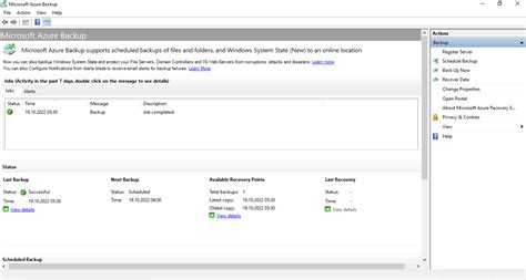 Azure Prosty backup plików z Recovery Services vaults sprawdzone it
