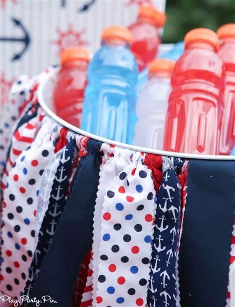 Nautical 4th Of July Party Ideas 4th Of July Party July Party July