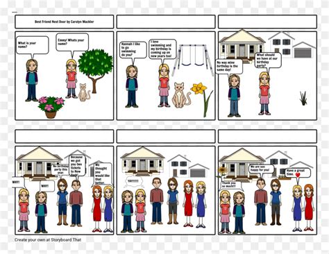Best Friend Next Door Comics Book Person Hd Png Download Flyclipart