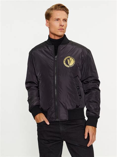 Versace Jeans Couture Яке бомбър 75GASD04 Черен Regular Fit | Modivo.bg