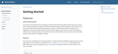 Github Vsoch Docsy Jekyll A Jekyll Version Of The Beautiful Docsy